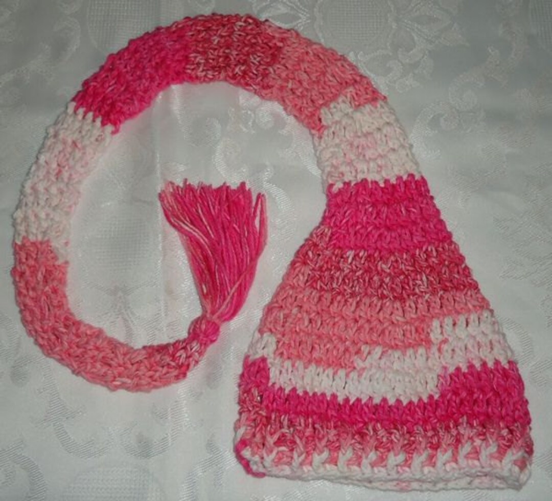 Crochet Pattern Elf Hat PDF Pattern No 33 Newborn Baby or Reborn Doll ...