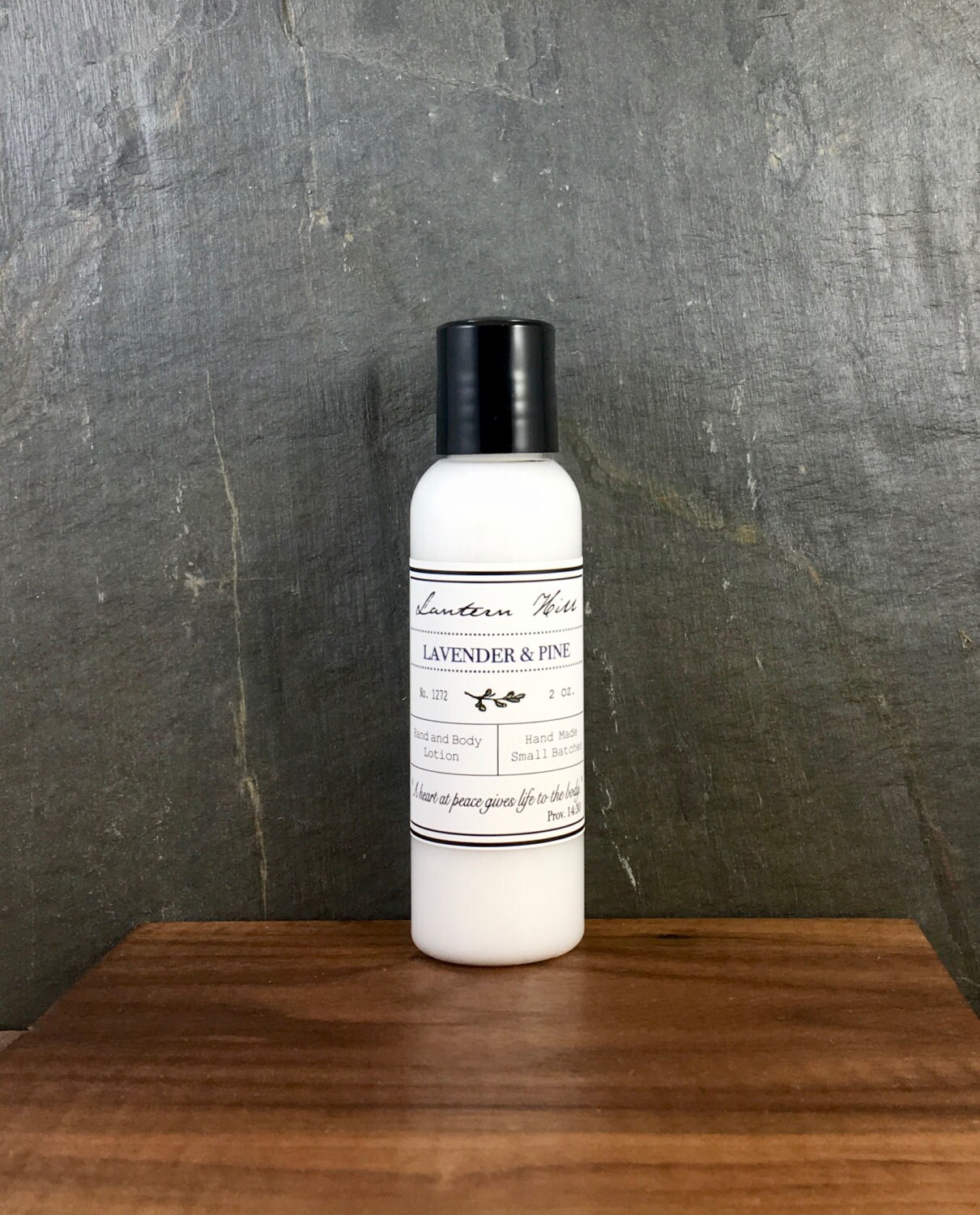 Lavender & Pine Hand and Body Lotion - 2 Oz. Snap Lid - Etsy