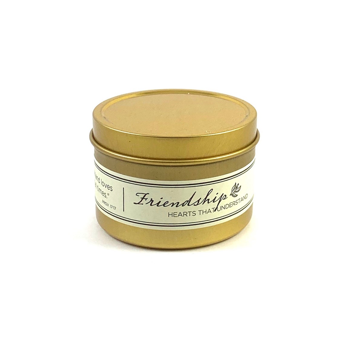 Friendship Candle/ Gifts/ Friend Gift Candle/ Friendship Greeting ...