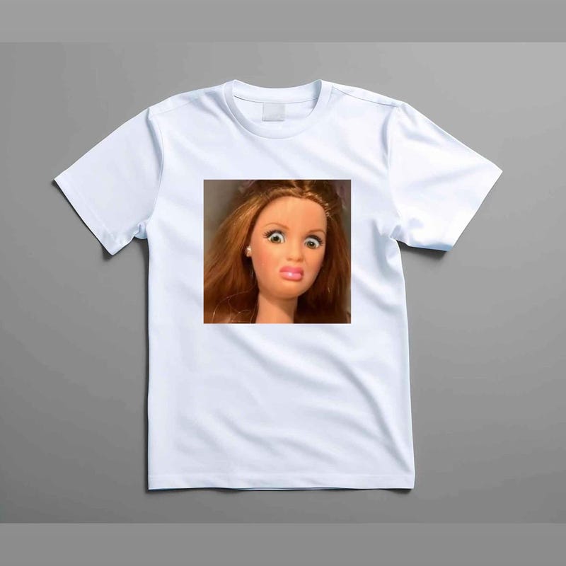 Disgusted Barbie Face Png - Etsy