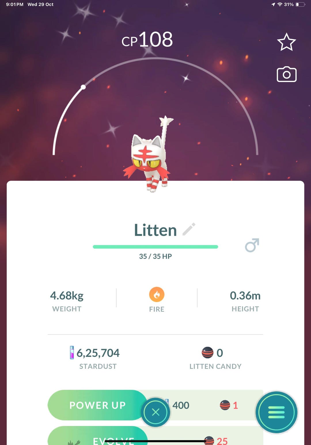 Halloween Event Shiny Litten Pokemon Trade Go - Etsy