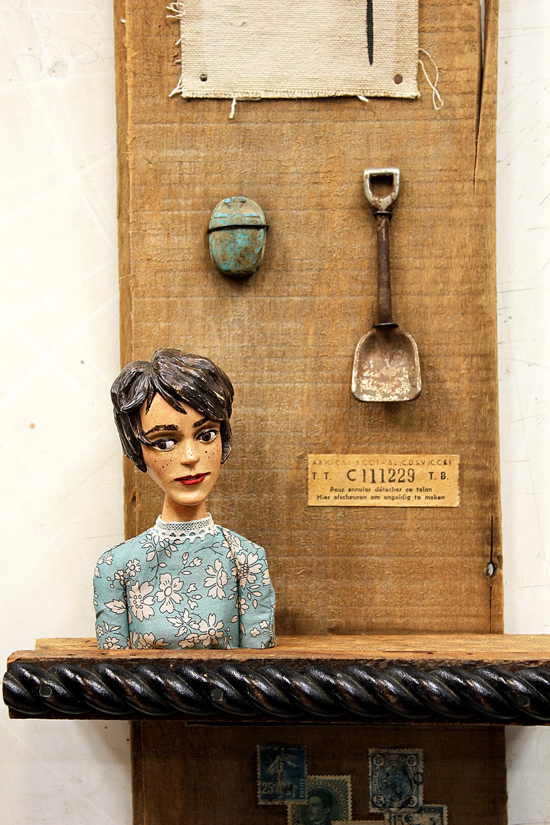 Victoria - A Portrait by Tom Haney - One of a Kind Sculpture by Tom ...