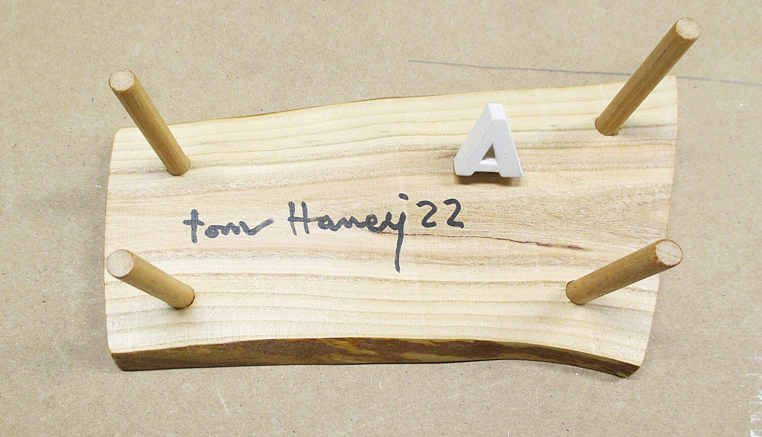 Mini Live Edge Tables by Automata Artist Tom Haney Limited Edition Rare ...
