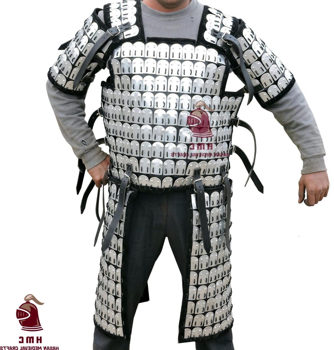 Lamellar Armour – Handcrafted U-shape Plate Torso With Tassets ...
