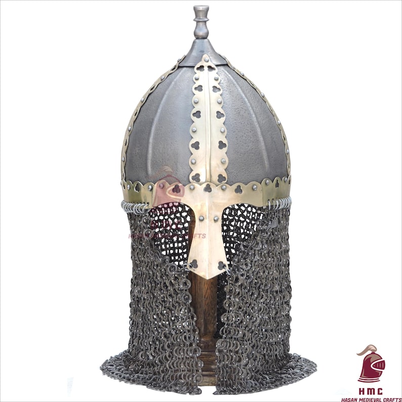 Buy Viking Gnezdovo Helmet – 10th Century Varangian Rus Slav Nasal Helm ...