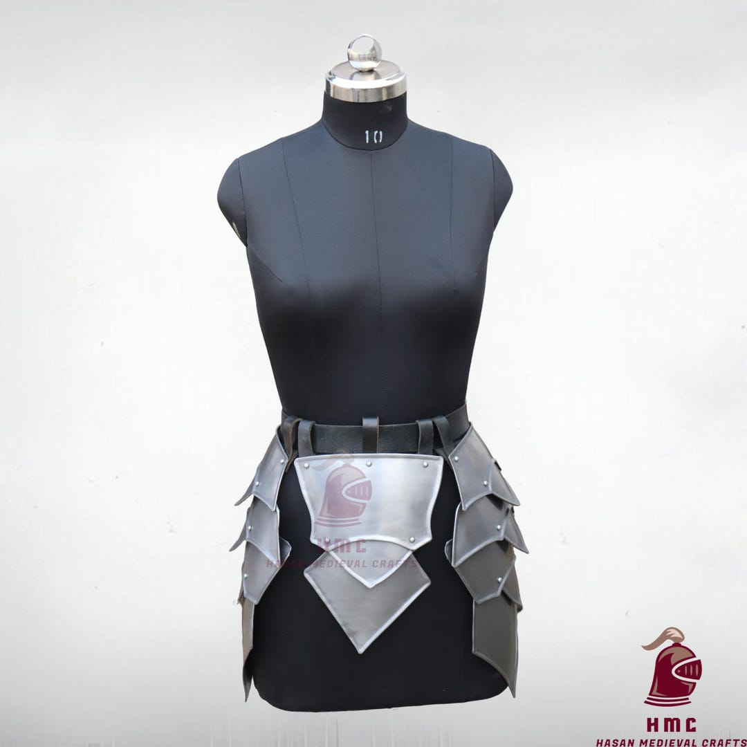 Medieval Tasset Belt Armor LARP Warrior - Medieval Armor for Cosplay ...