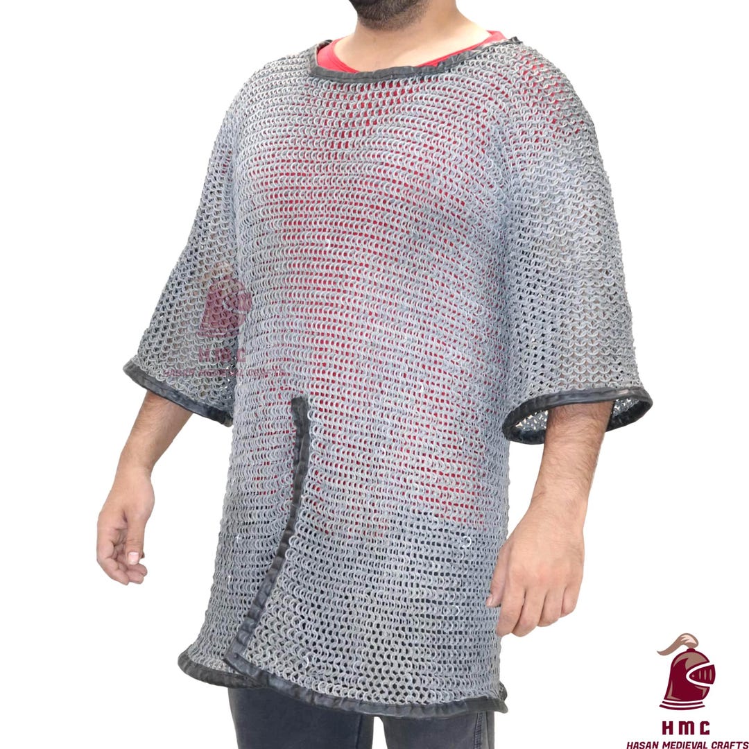 Chainmail Shirt Front Open 10 Mm Chain Mail Shirt Aluminum Shirt ...