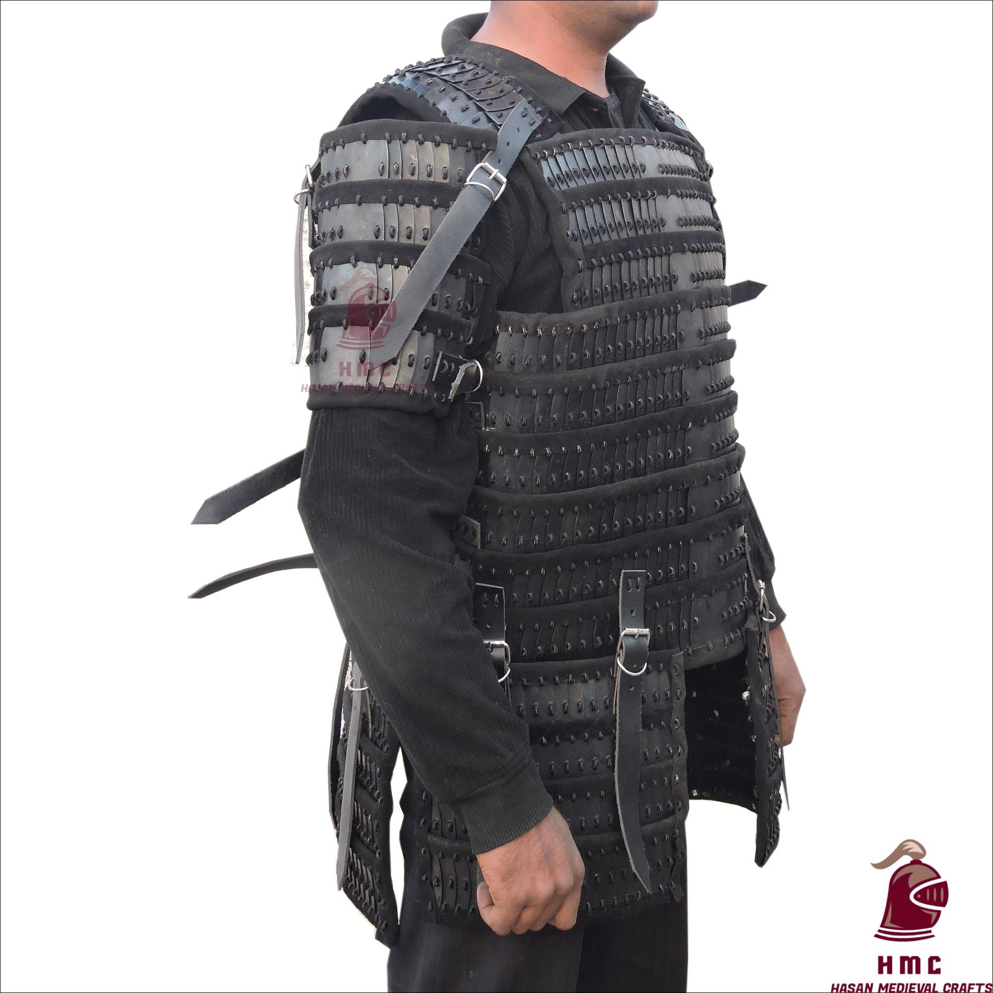 Lamellar Torso Armor, Lamellar Tasset Plates, Lamellar Armor Set- 20 ...
