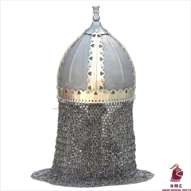 Buy Viking Gnezdovo Helmet – 10th Century Varangian Rus Slav Nasal Helm ...