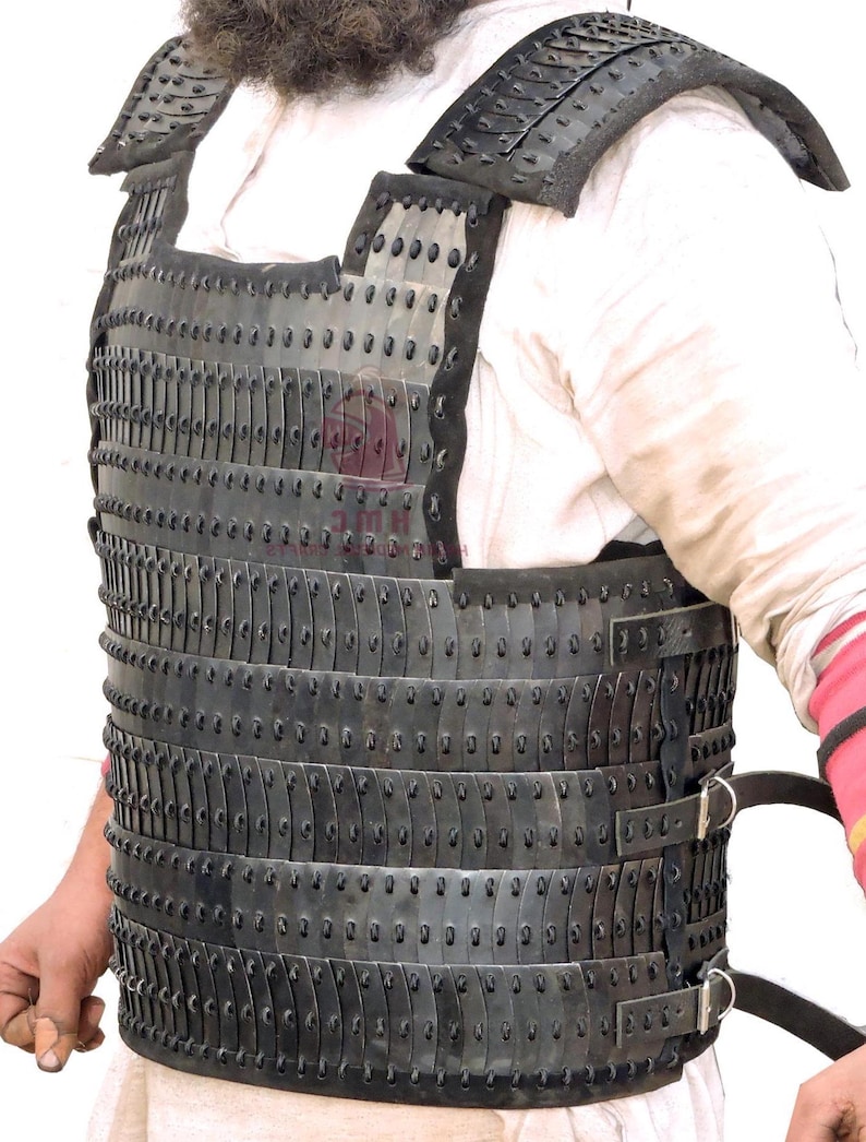 Plate Armor, Lamellar Chest Armor D Shape Plate, Scale Cuirass Armour ...