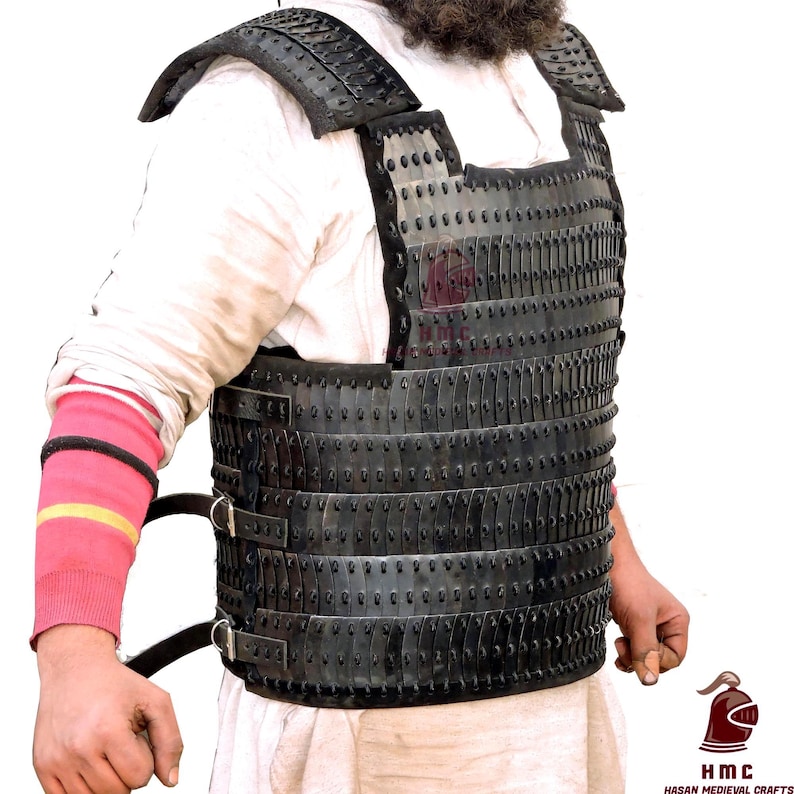 Plate Armor, Lamellar Chest Armor D Shape Plate, Scale Cuirass Armour ...