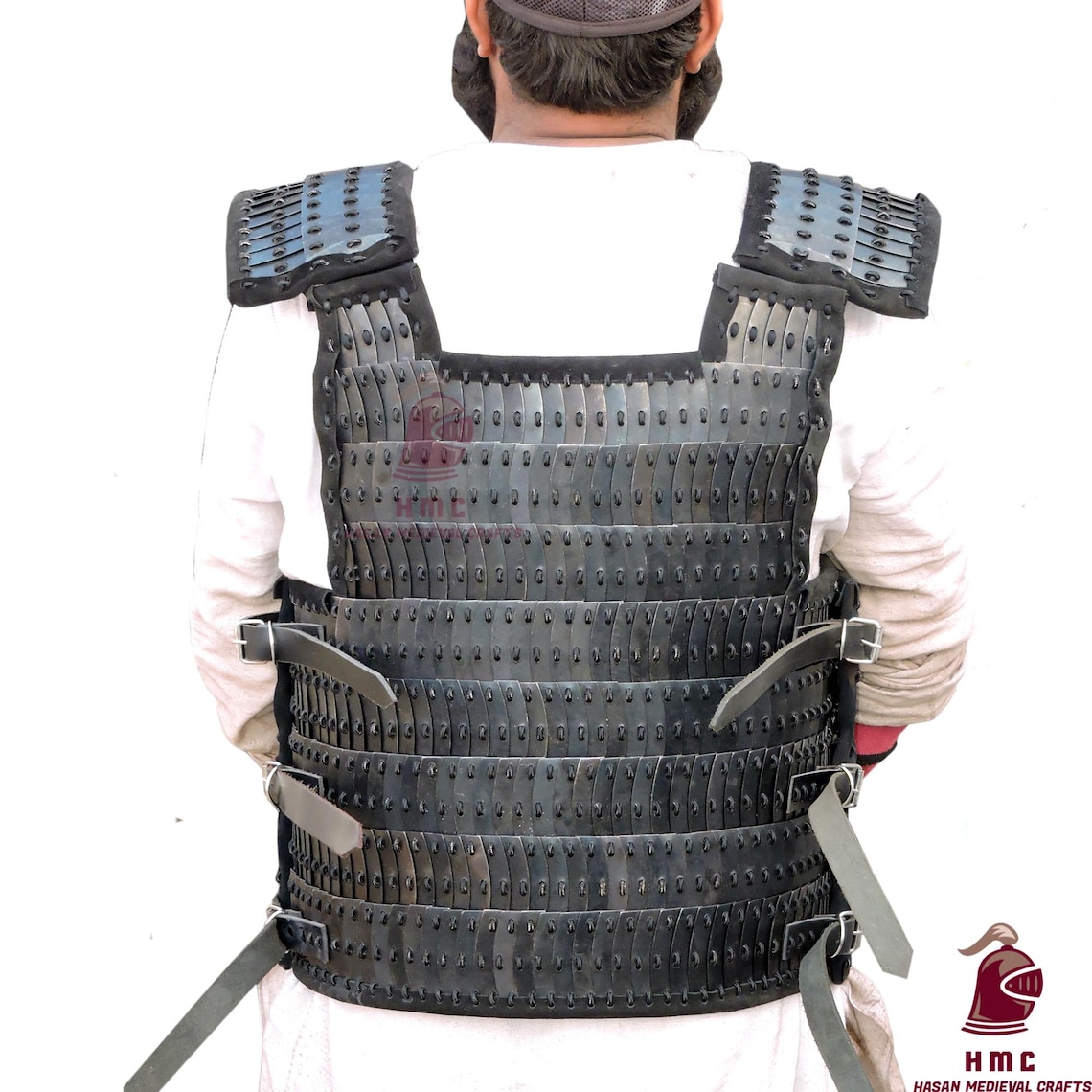 Plate Armor, Lamellar Chest Armor D Shape Plate, Scale Cuirass Armour ...