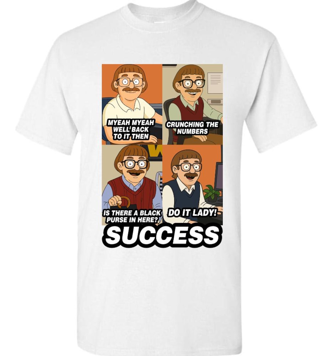 Chit Quotes Tee - Do It Lady! - Success - Crunching the Numbers - Etsy