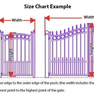 Driveway Metal Gate / Swing Gate - Urban Design - MG0021 - Etsy