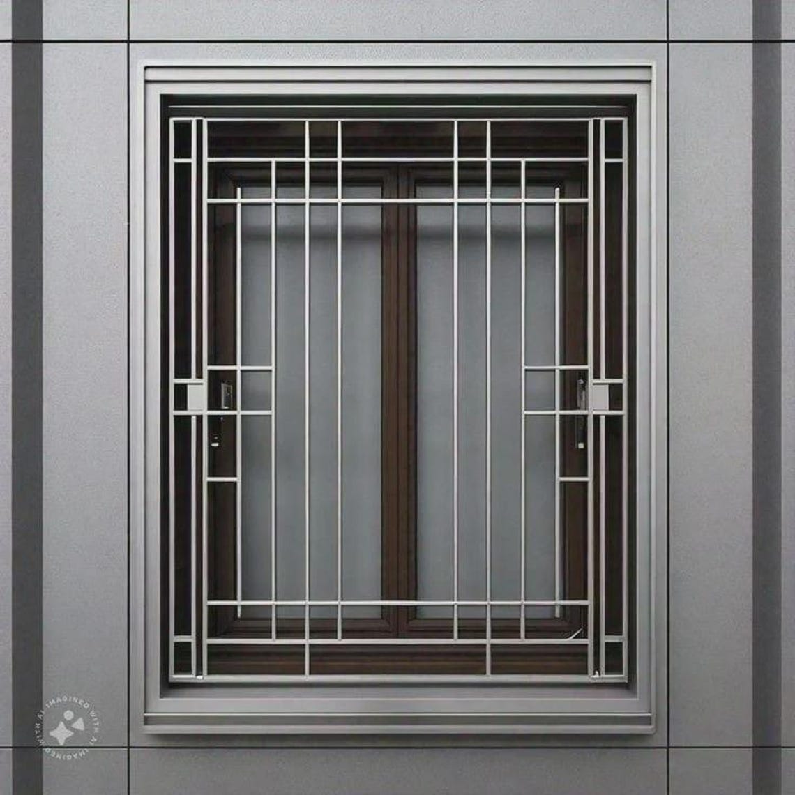 Custom Metal Window Guard: Security Grille, Window Grate - WG001 - Etsy