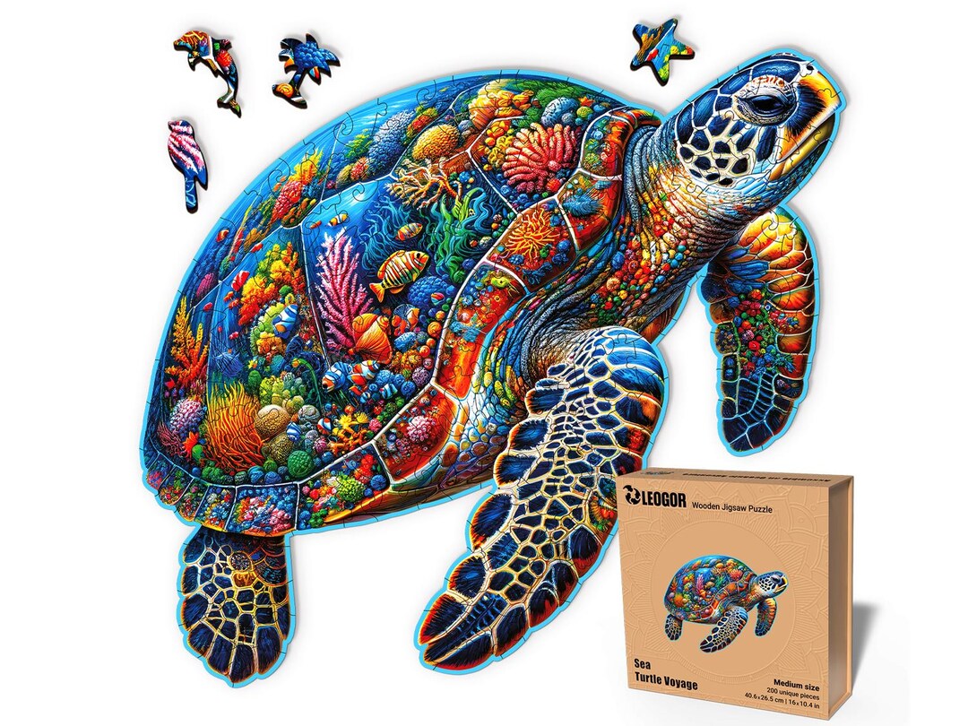 Extra-thick 5mm Wooden Puzzle for Adults – 200 Pieces | Wood Puzzles ...