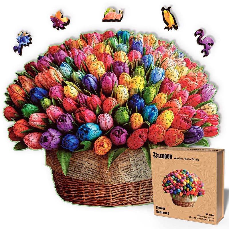 Tulips Jigsaw Puzzle - Etsy