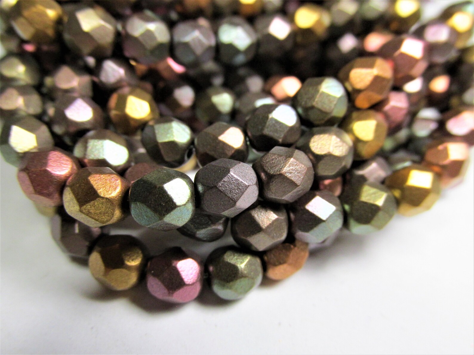 Metallic Mix Bronze Copper Antique Gold Dark Green and Dark - Etsy