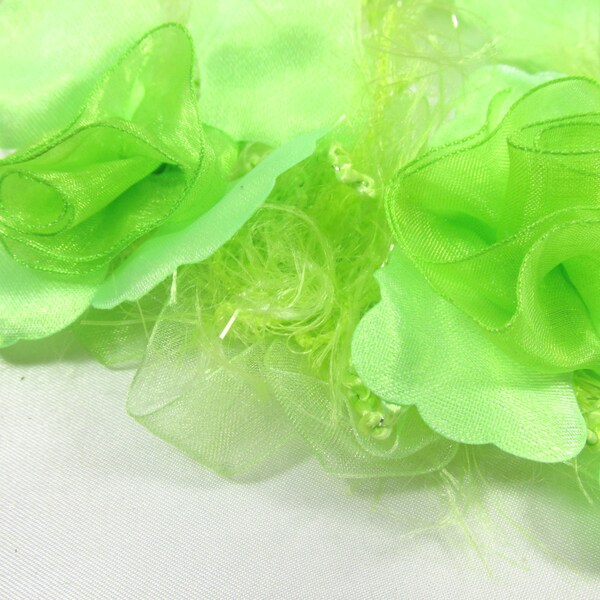 Lime Green Ruffle - Etsy