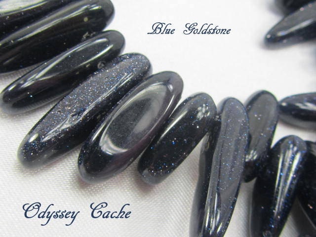 20 Blue Goldstone Sparkly 8mm Faceted Round Beads - Etsy