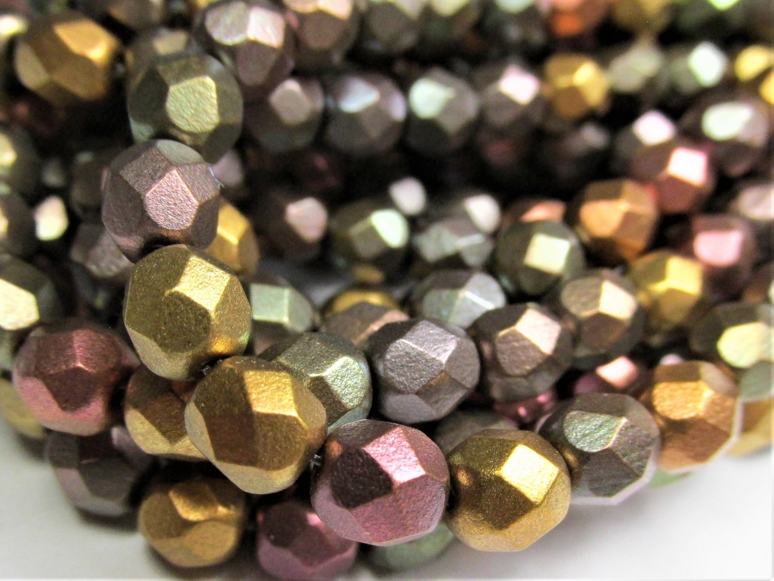 Metallic Mix Bronze Copper Antique Gold Dark Green and Dark - Etsy