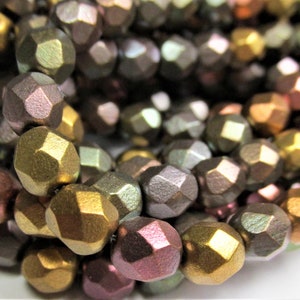 Metallic Mix Bronze, Copper, Antique Gold, Dark Green and Dark Red ...