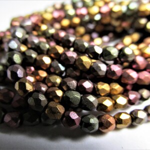Metallic Mix Bronze, Copper, Antique Gold, Dark Green and Dark Red ...
