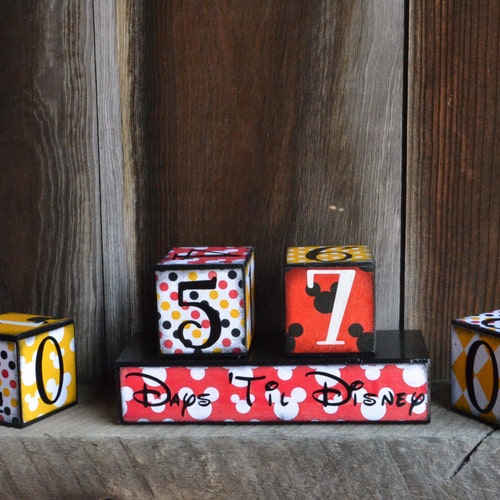 Disney Countdown Disney World Countdown Disneyland | Etsy