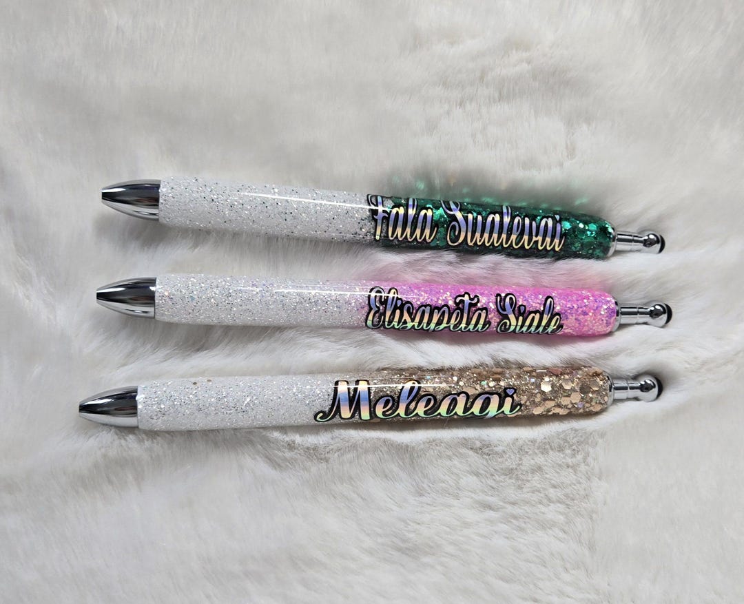 Custom Epoxy Pen - Etsy