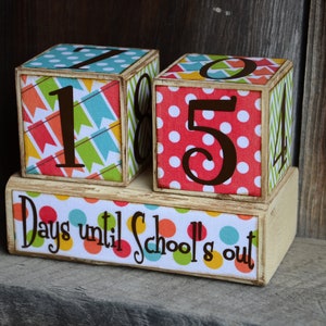 Days Until School's Out Countdown - Etsy