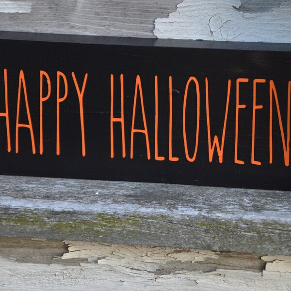 Halloween Wood Sign (You'll Love) - Etsy