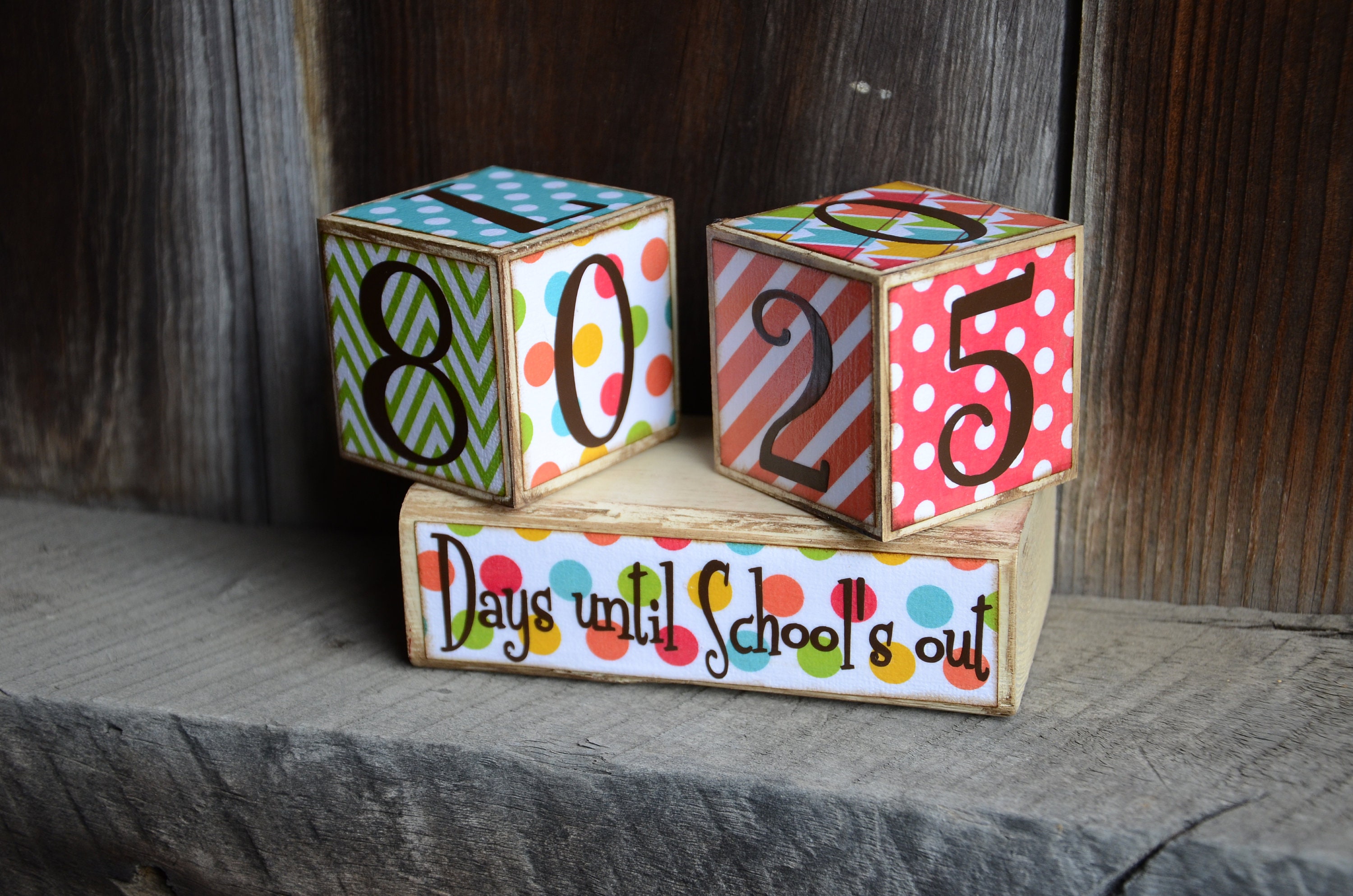Days Until School's Out Countdown - Etsy