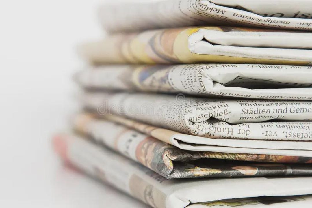 Newspaper Bundle for Crafts: Decoupage, Paper Mache, Art Projects - Etsy