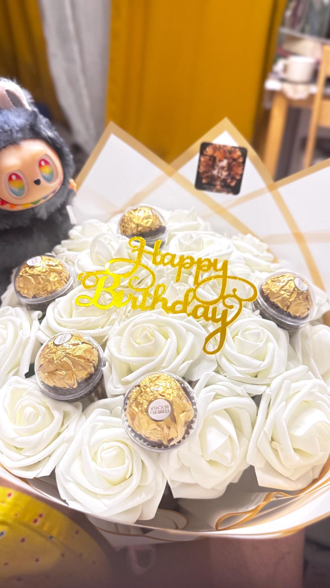 Labubu Chocolate Birthday Flower Bouquets With Special Labubu Gifts - Etsy