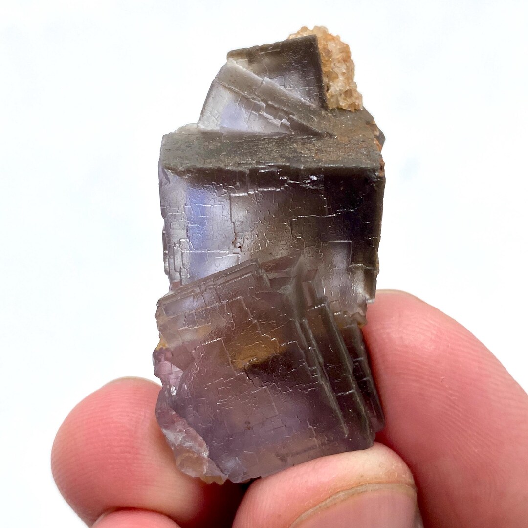 24gram Most Beautiful Natural Cubic Blue Phantom Fluorite Healing ...