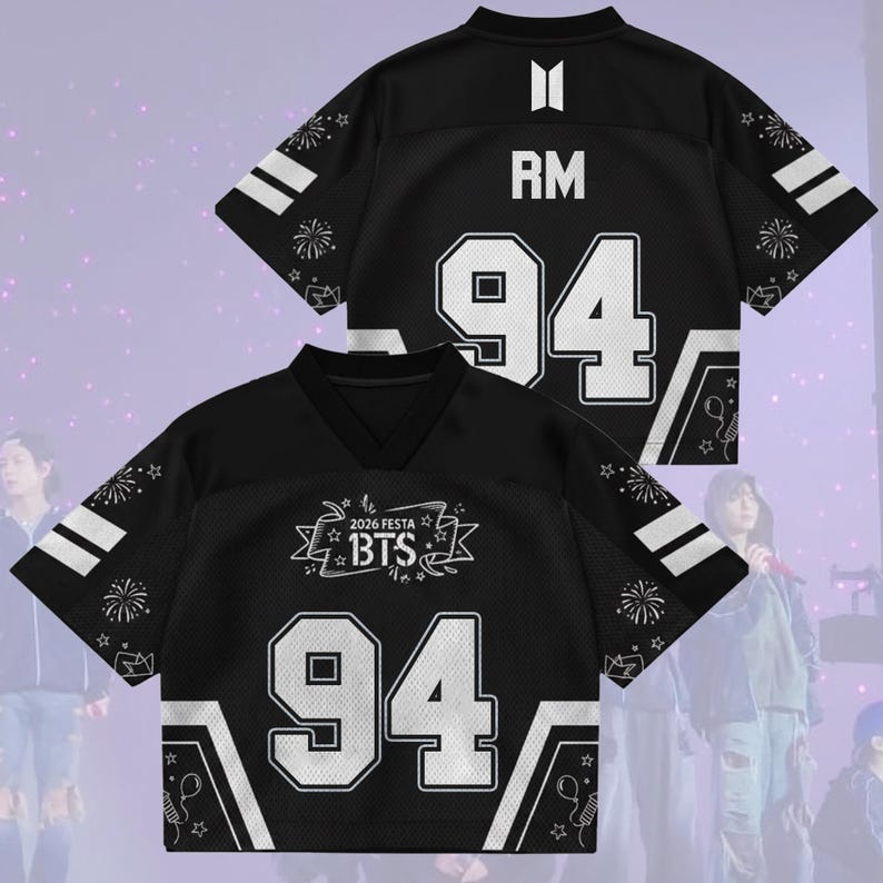 Ecstasy BTS Festa Arirang World Tour 2026 Jersey, 13th Anniversary ...