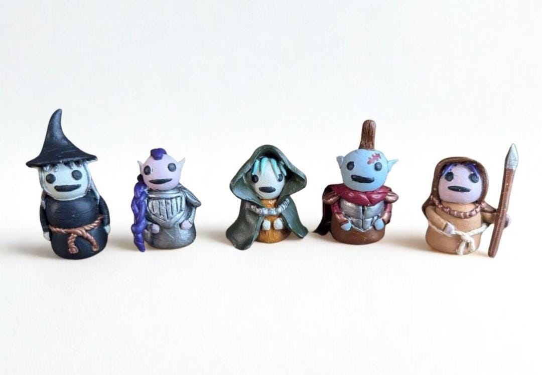 Mystery Mini - Handmade Polymer Clay Dnd Miniature - Etsy