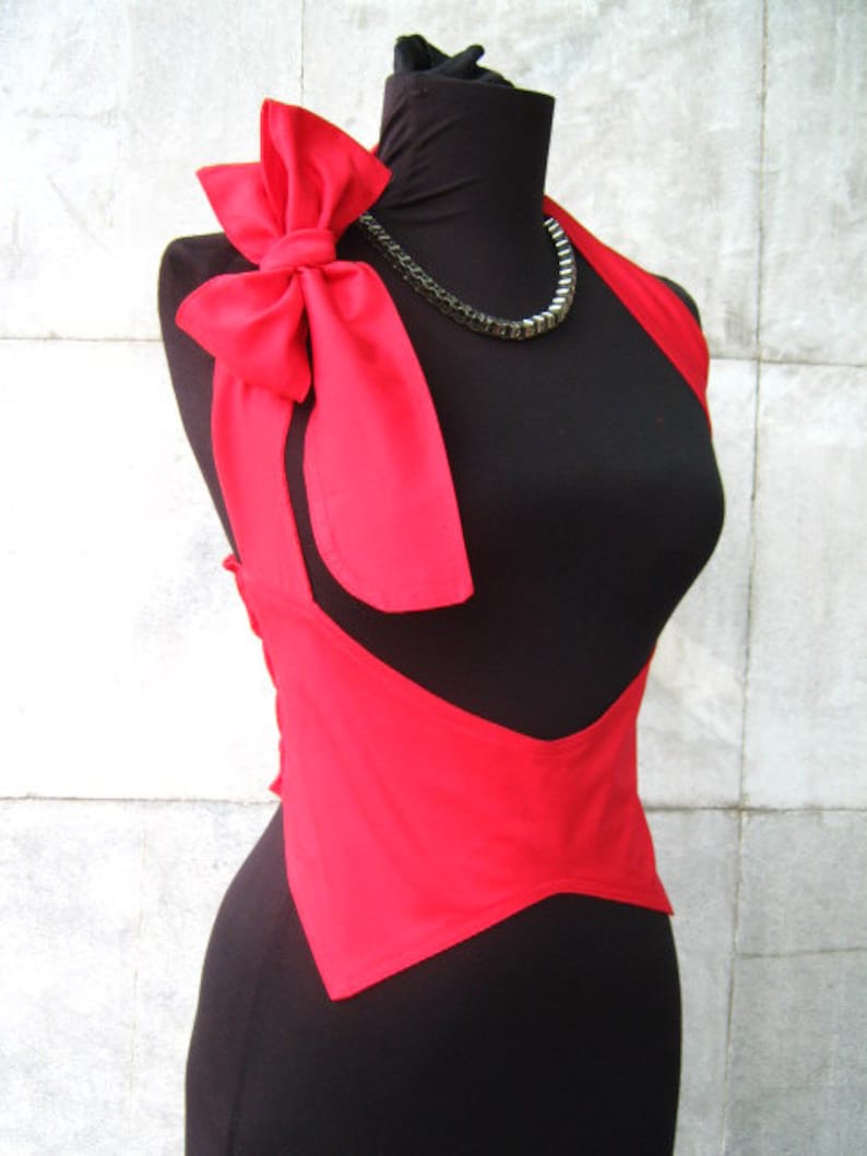 Red-corset Bodice - Etsy