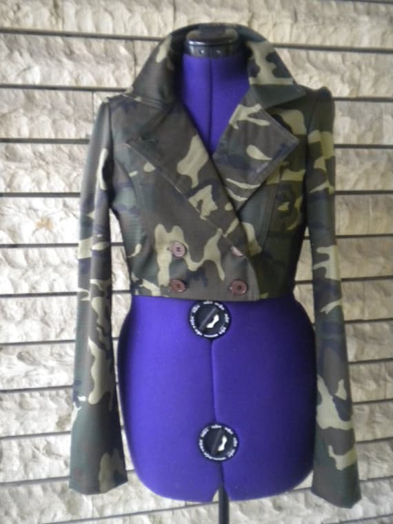 Elegant ladies bolero with double-breasted buttoning size | Etsy