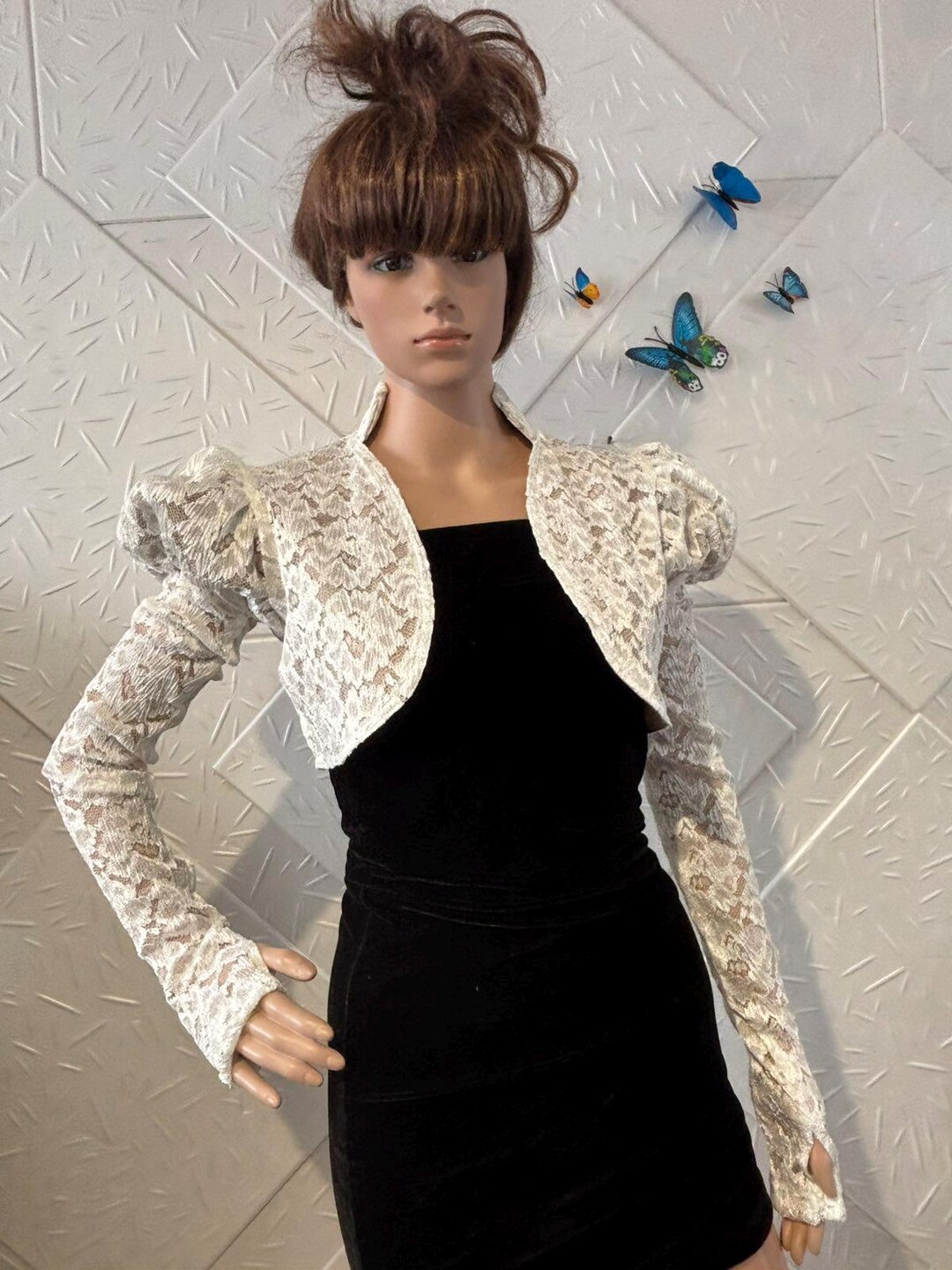 Elegant, Non-standard Lace Bolero - Etsy
