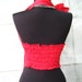 Red-corset Bodice - Etsy