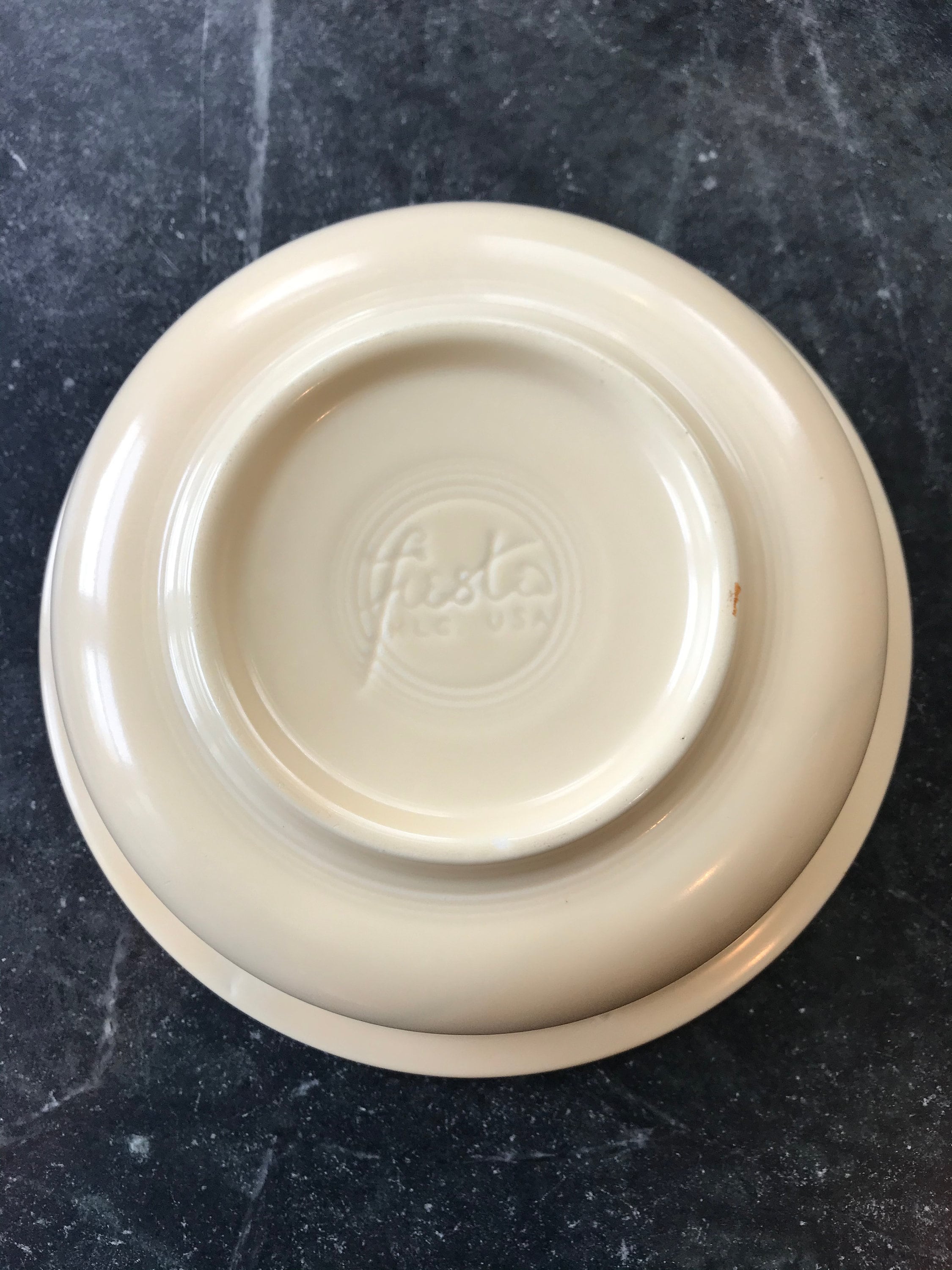 Fiesta Nappy 8 1/2 Ivory 1939-1969 Vintage Fiestaware - Etsy