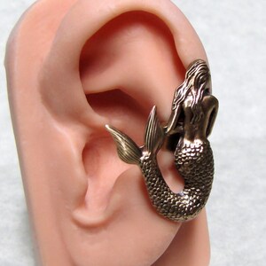Mermaid Nautical Ear Cuff ' Left ' - Etsy