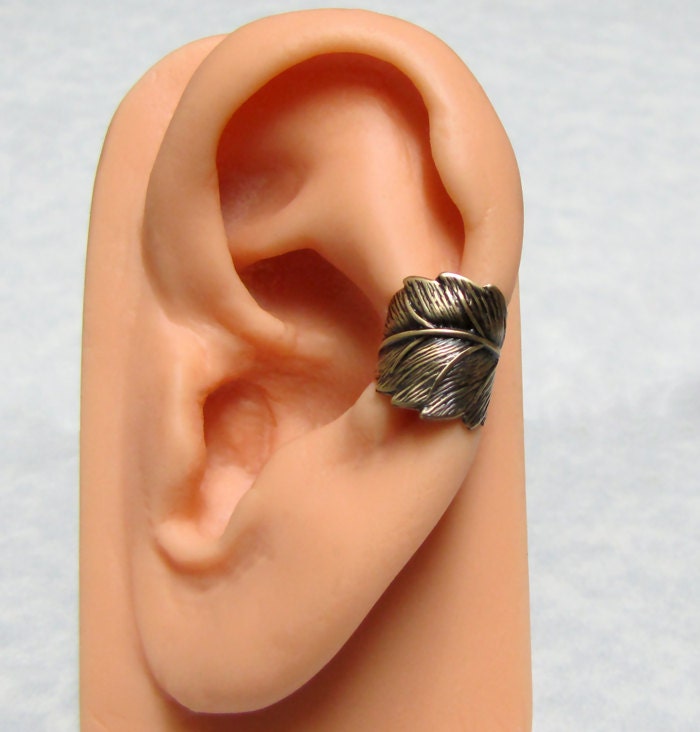 Woodland Leaves Ear Cuff L2 | Etsy