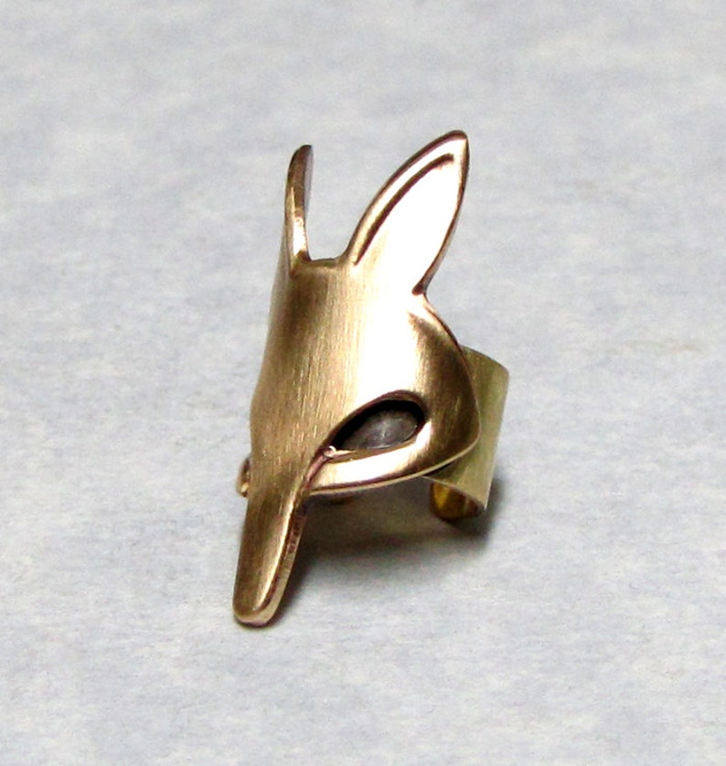 Fox Head Ear Cuff ' Left Ear ' - Etsy