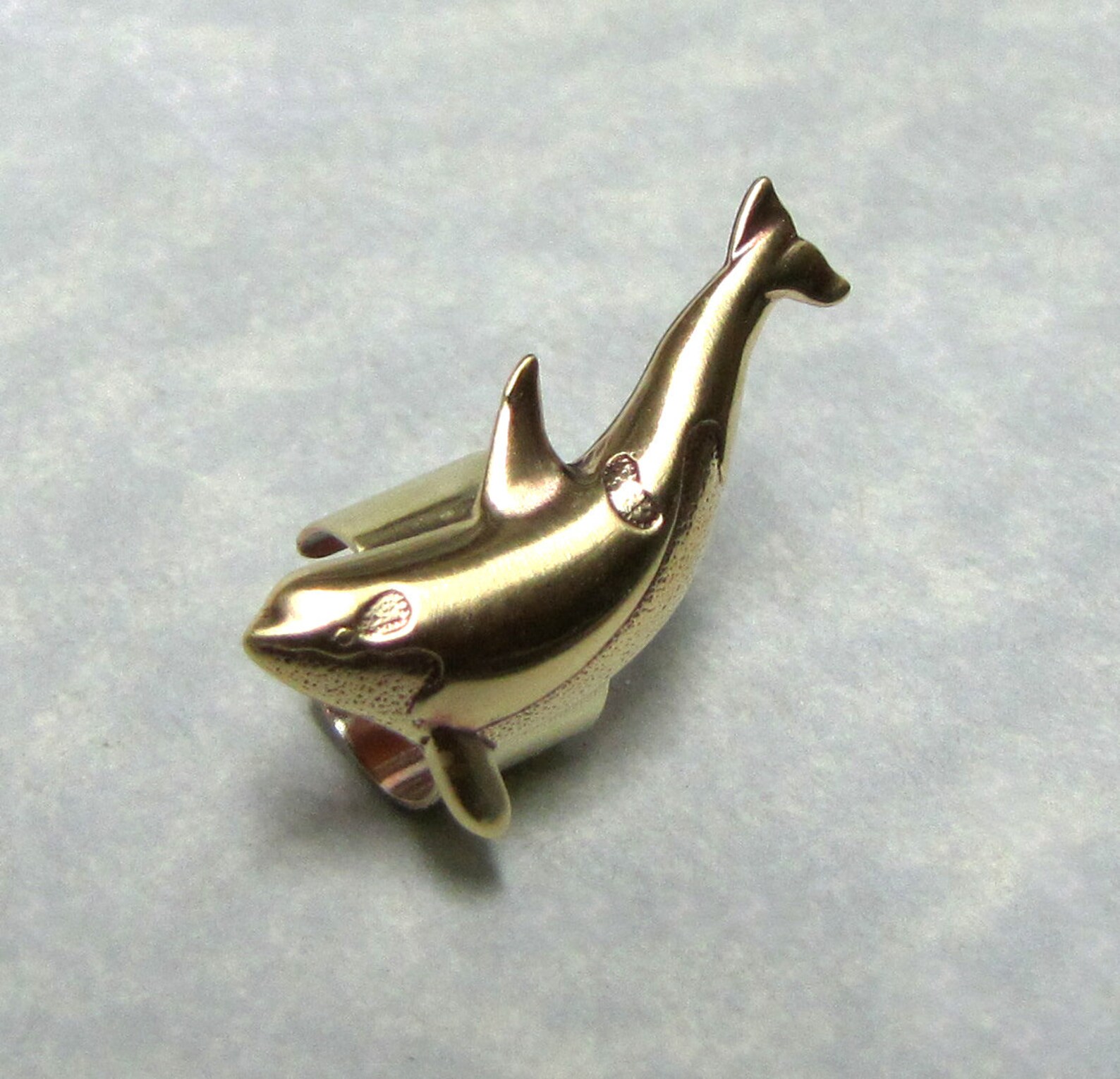 Orca Nautical Ear Cuff ( Left Ear ) - Etsy