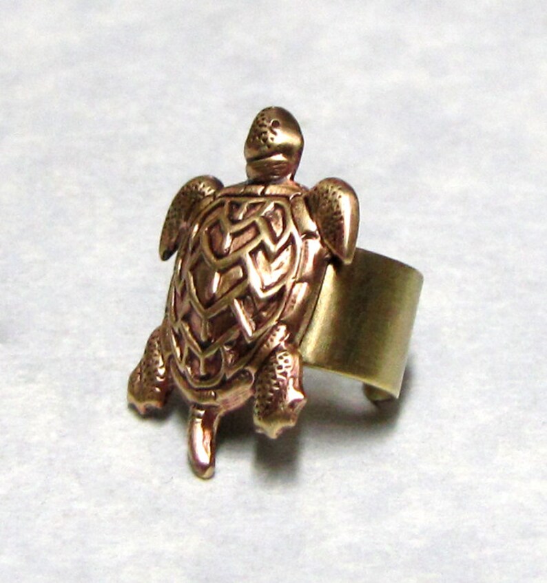 Nautical Ear Cuff Sea Turtle - Etsy