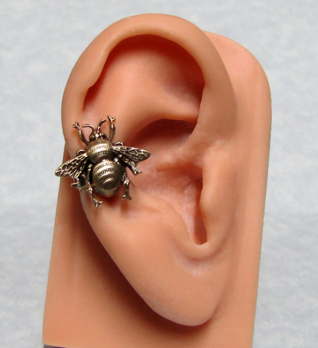 Steampunk Bee Insect Ear Cuff - Etsy