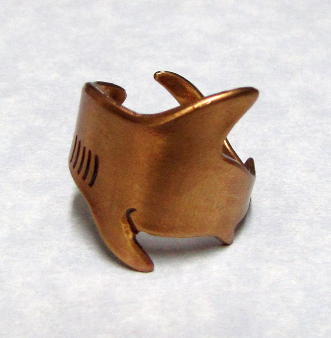 Ocean Shark Ring - Etsy