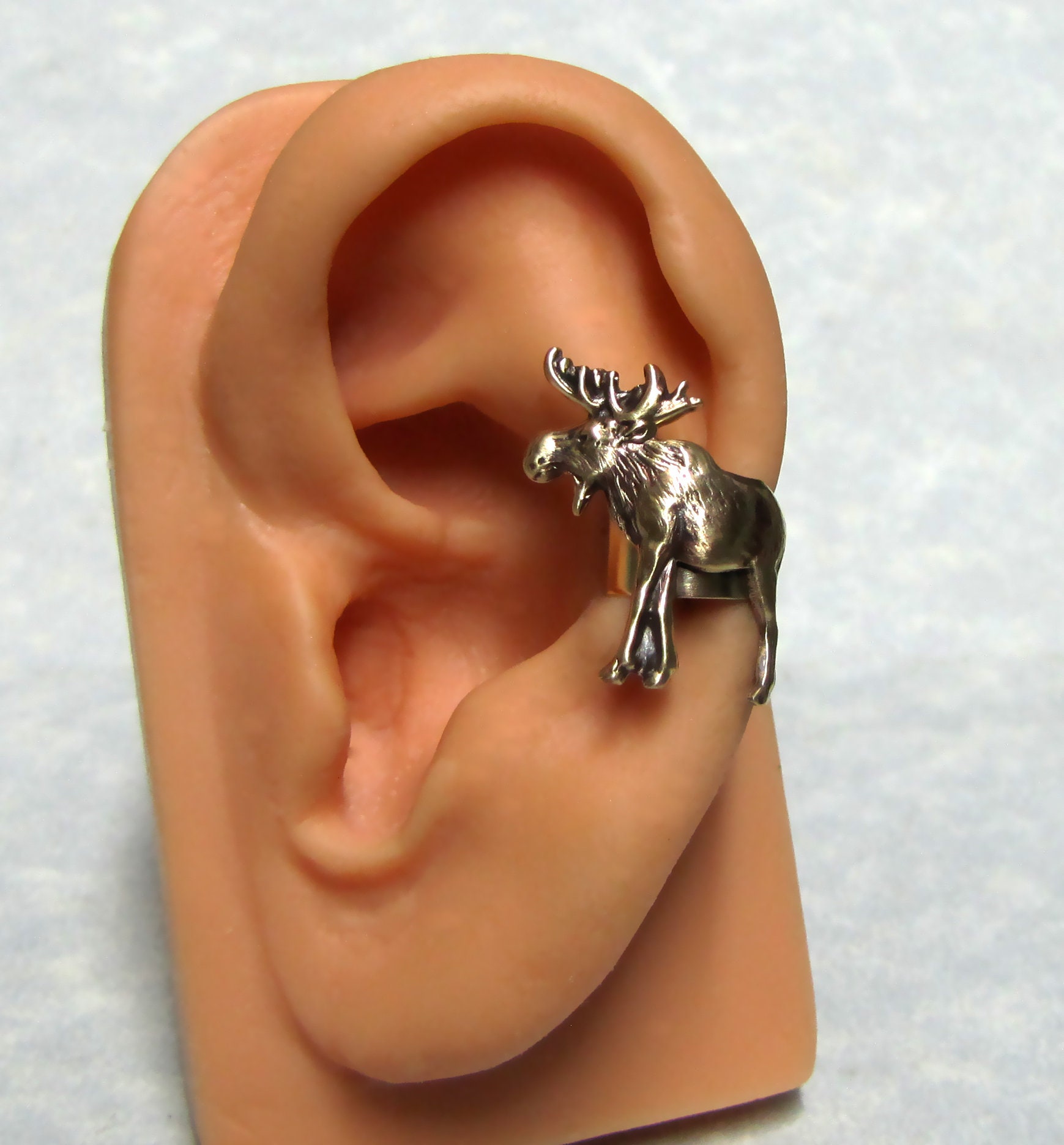 Forest Moose Ear Cuff | Etsy